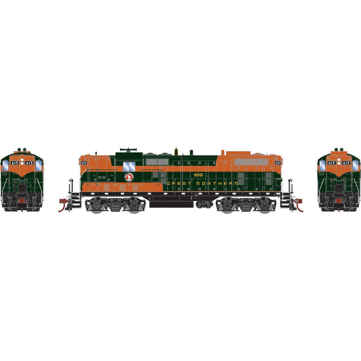 HO EMD GP7 Great Northern (GN) 615| Eugene Toy & Hobby
