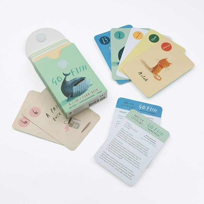 Go Fish 3-in-1 Deck| Eugene Toy & Hobby