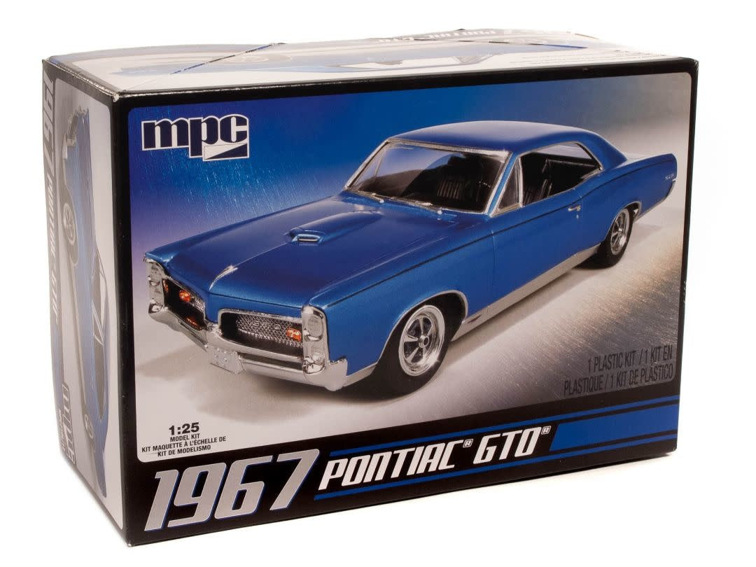 67 Pontiac GTO (1/25 Scale) Plastic Vehicle Model Kit| Eugene Toy & Hobby