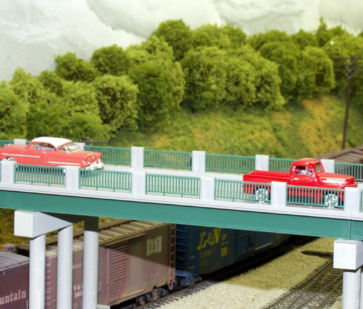 Wrought Iron 50′ Highway Overpass (HO)| Eugene Toy & Hobby