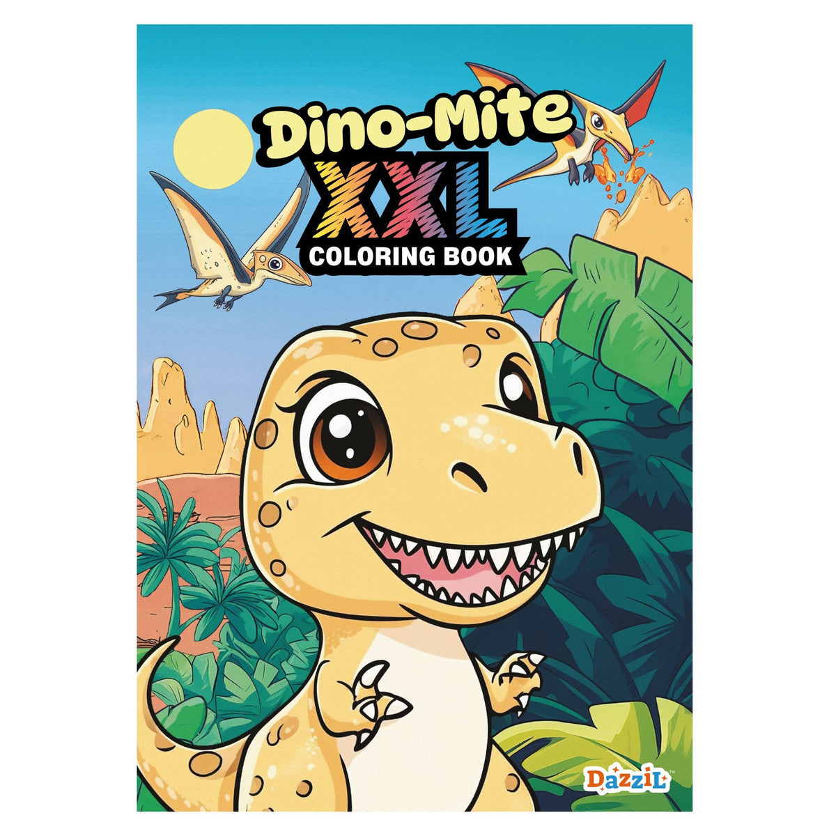 Nova Toys Dino-Mite XXL Coloring Book| Eugene Toy & Hobby