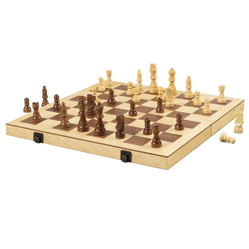 16" Wooden Chess Set| Eugene Toy & Hobby