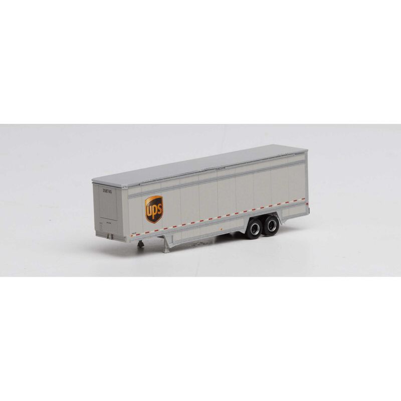 N 40' Drop Sill Parcel UPS Trailer #708745| Eugene Toy & Hobby