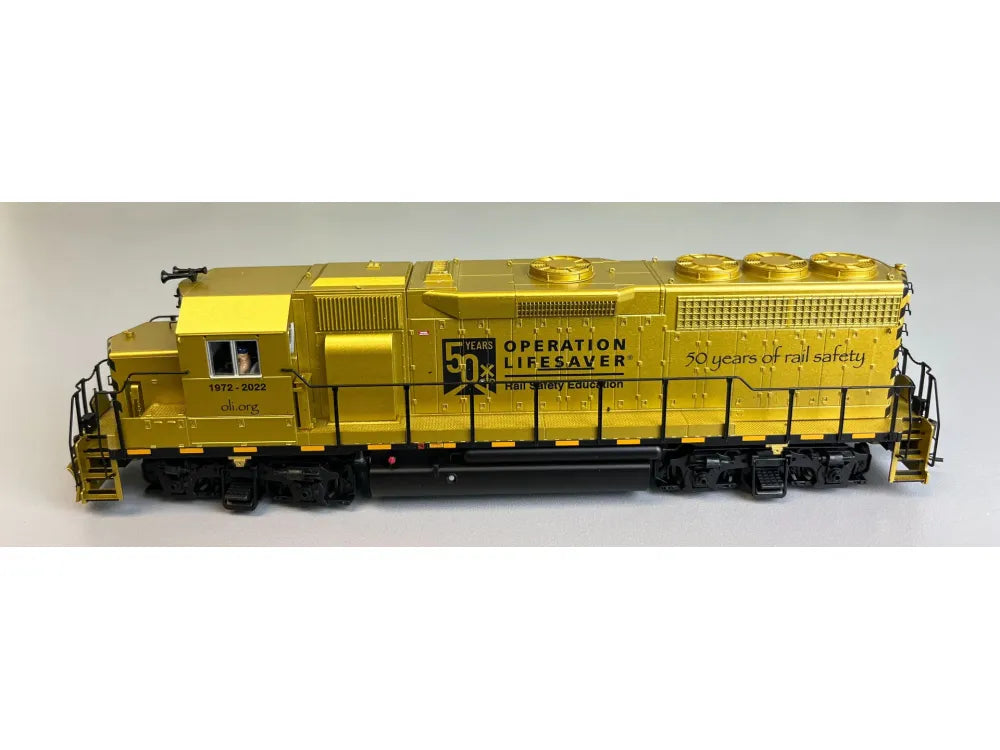 Silver EMD GP40 Standard DC Operation Lifesaver 50th Anniversary Unit ...