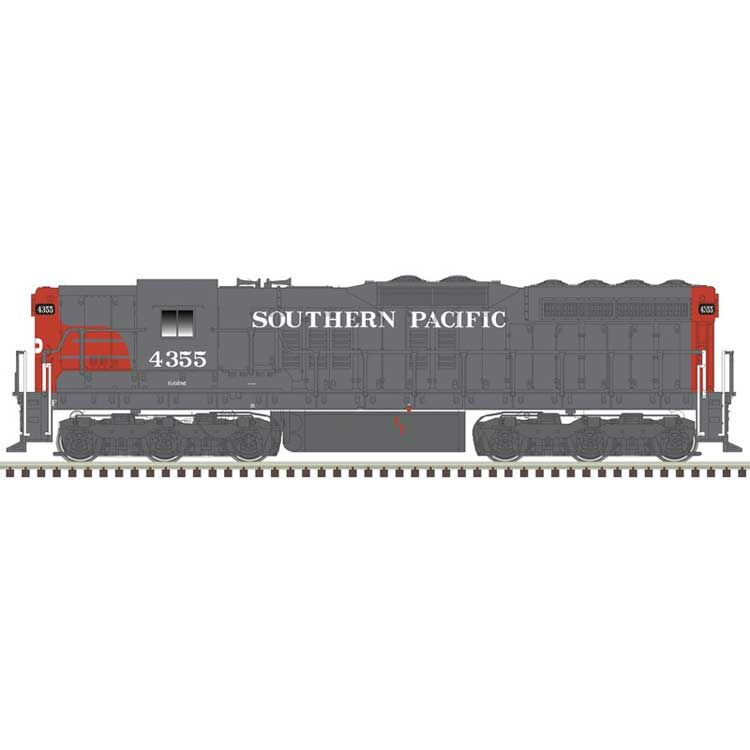 EMD SD9 Standard DC Southern Pacific 4355 (gray, red)| Eugene Toy & Hobby