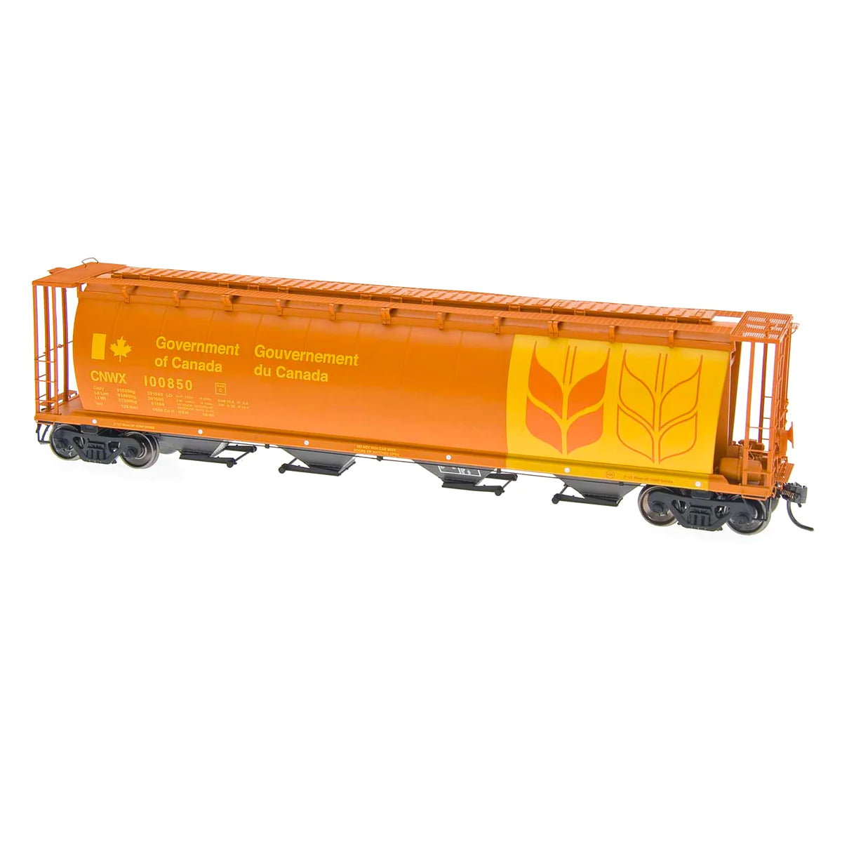 National Steel Car Co. 59' 4550 Cylindrical Covered Hopper Trough Hatc ...