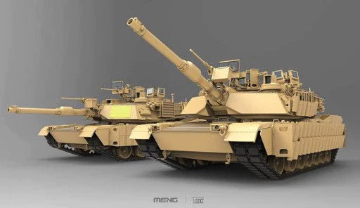M1A2 Abrams MBT (1/35 Scale) Plastic Military Model Kit| Eugene Toy & Hobby