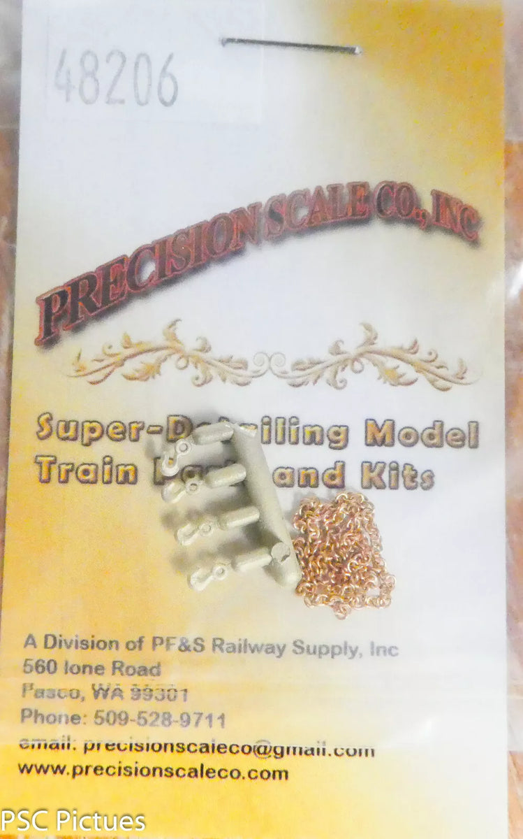 Precision Scale Company all scales #48206 Hooks (4) with 4" small chai ...