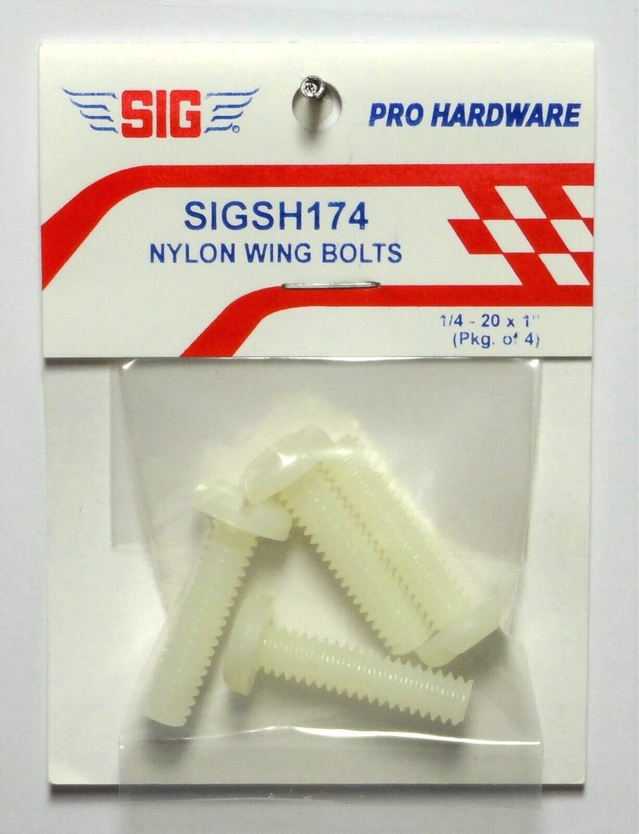 Nylon Wing Bolts| Eugene Toy & Hobby