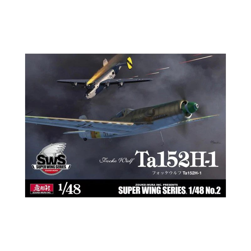 Focke Wulf Ta152H-1 (1/48 Scale) Aircraft Model Kit| Eugene Toy & Hobby