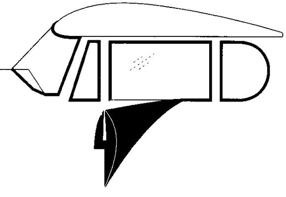 .250 x 4' Medium Window Flange| Eugene Toy & Hobby