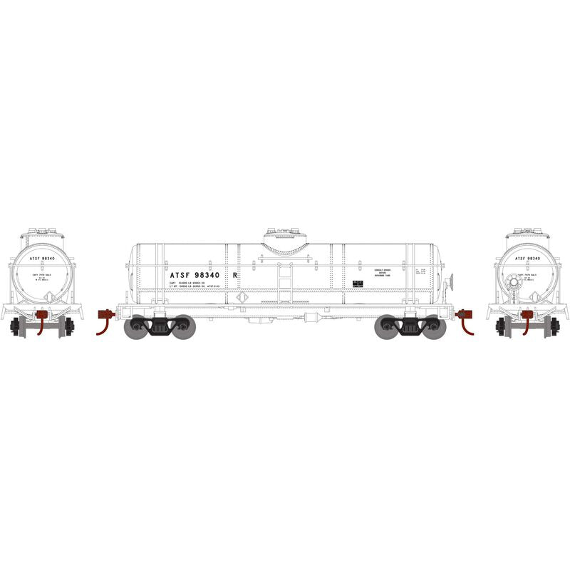 HO 1-Dome Tank ATSF #98340| Eugene Toy & Hobby