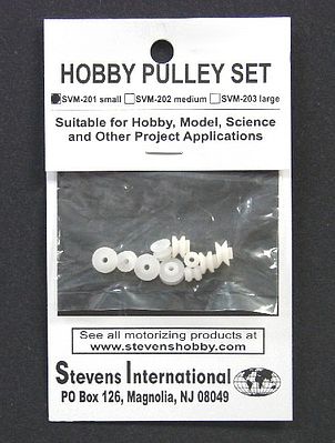 Assorted Small Plastic Pulley Set| Eugene Toy & Hobby
