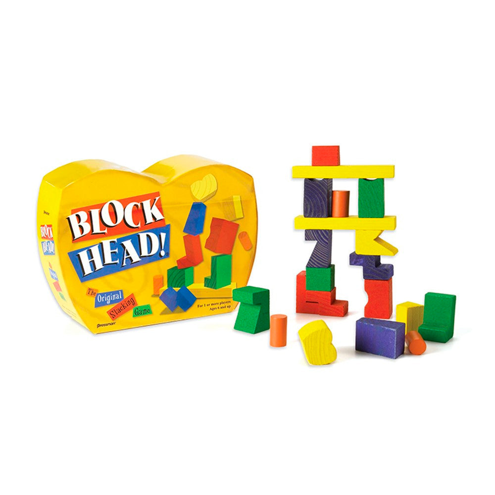 Blockhead! The Original Stacking Game| Eugene Toy & Hobby