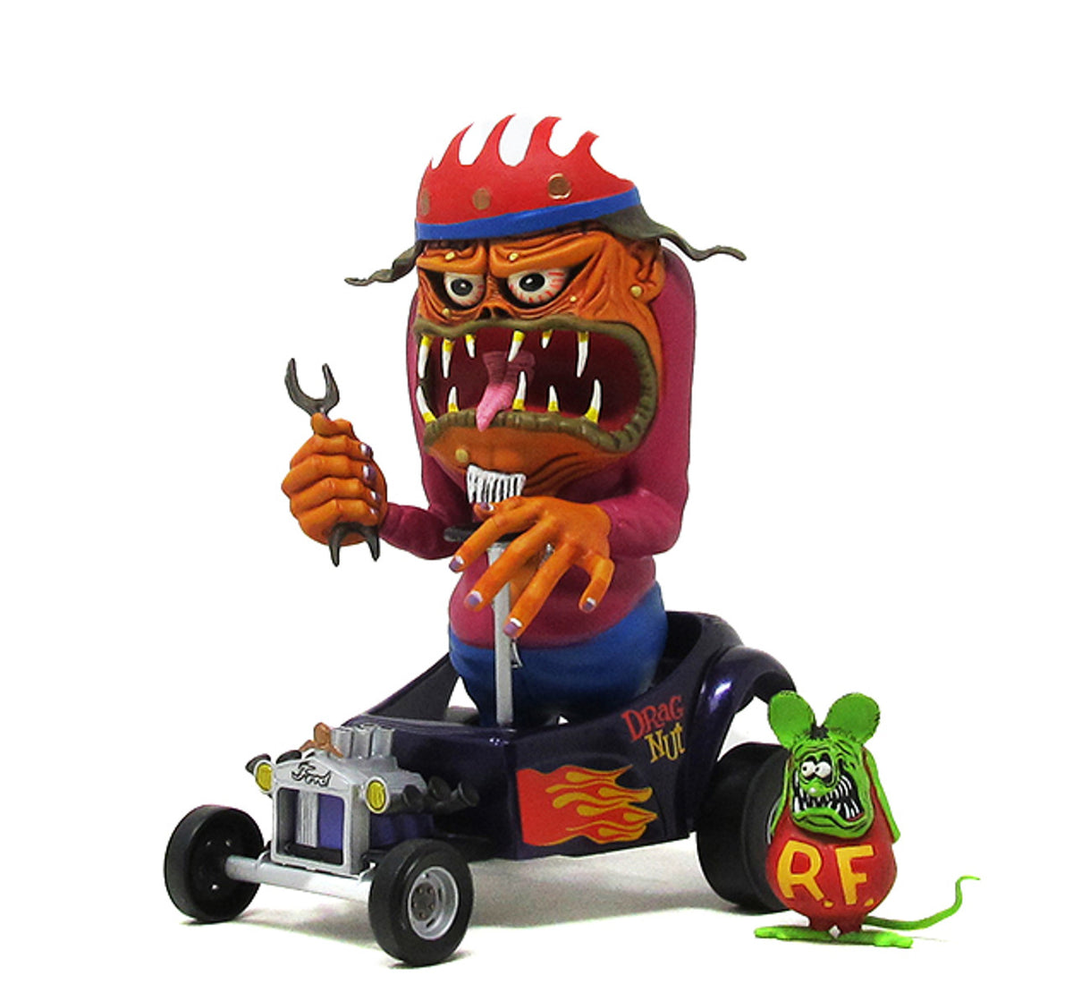 Ed "Big Daddy" Roth Drag Nut Car & 6" Figure Plastic Model Kit| Eugene ...