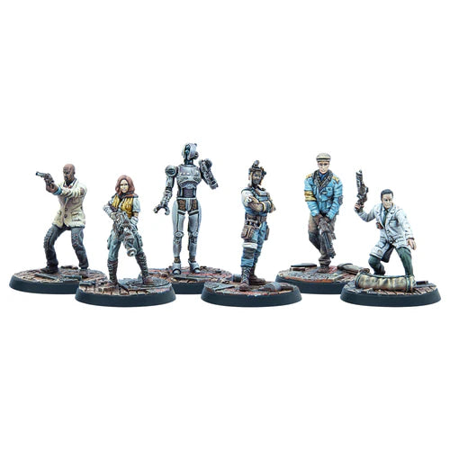 Fallout: Wasteland Warfare- Railroad Core Box| Eugene Toy & Hobby