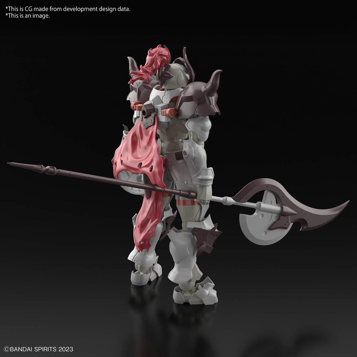 30MF Liber Warrior (1/144 Scale) Plastic Gundam Model Kit| Eugene Toy ...