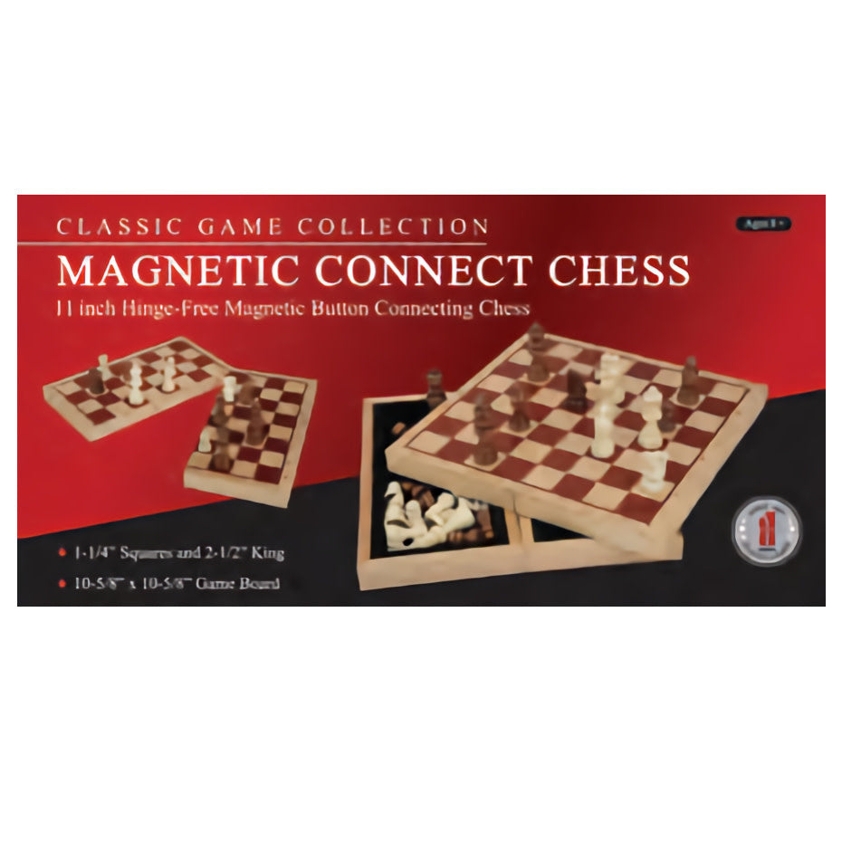 11" Magnetic Connect Chess Set| Eugene Toy & Hobby
