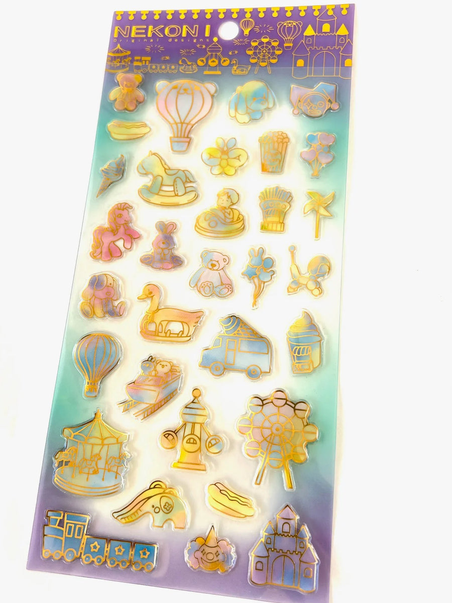 Playground Crystal Epoxy Stickers| Eugene Toy & Hobby