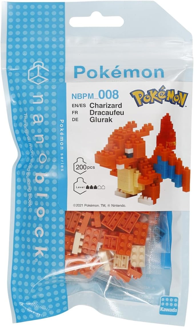 Nanoblock Pokémon Series: Charizard| Eugene Toy & Hobby