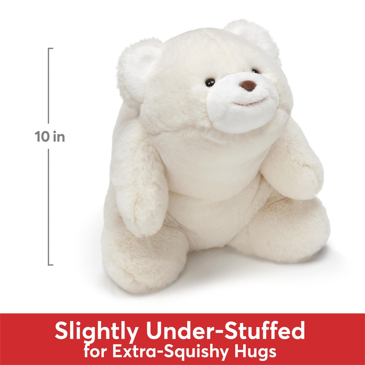 10" White Snuffles| Eugene Toy & Hobby