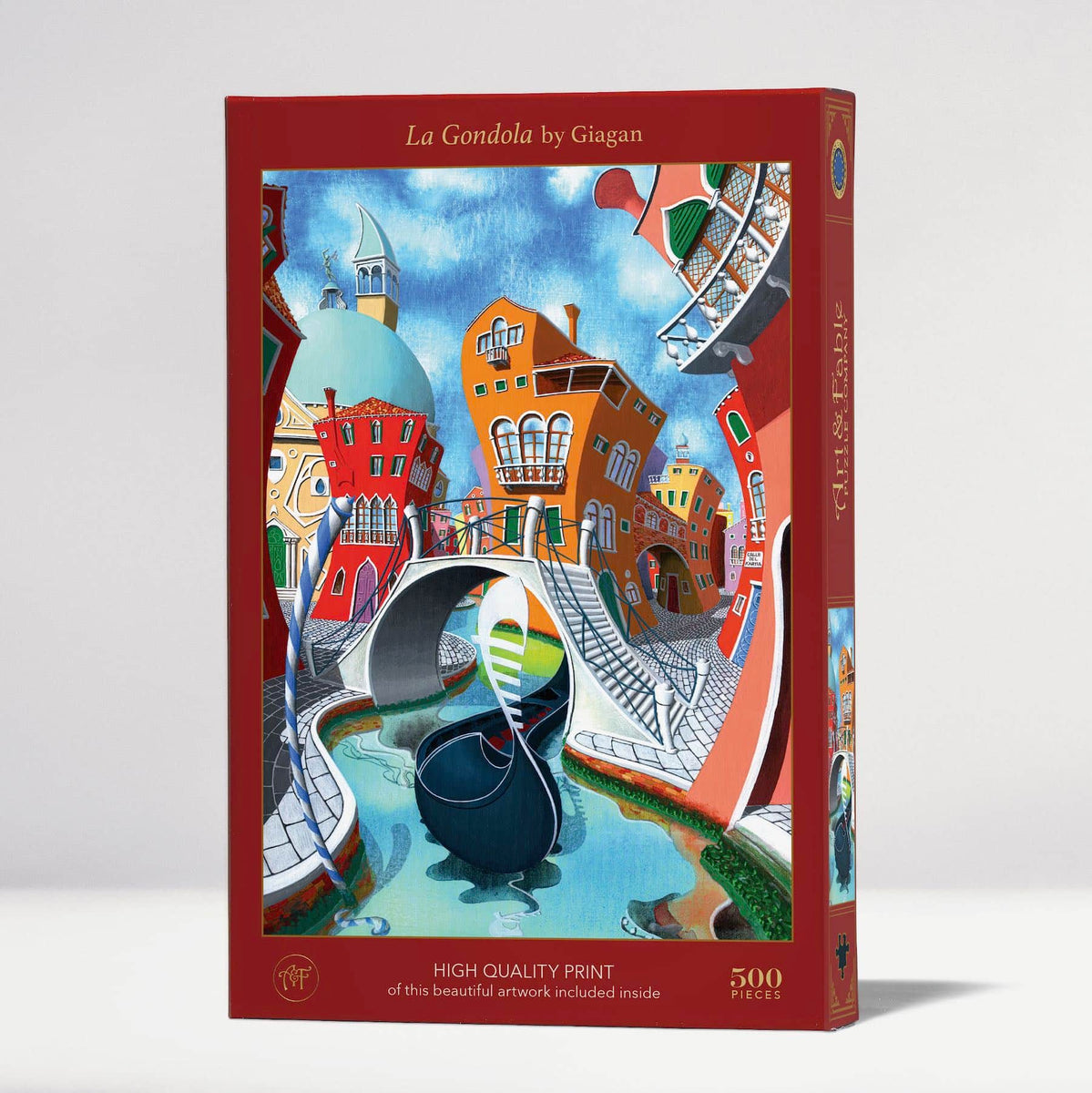 La Gondola by Gregorio Bacci (500 Piece) Puzzle| Eugene Toy & Hobby