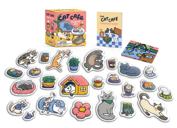 Mini Kit: Cat Cafe Magnet Set| Eugene Toy & Hobby