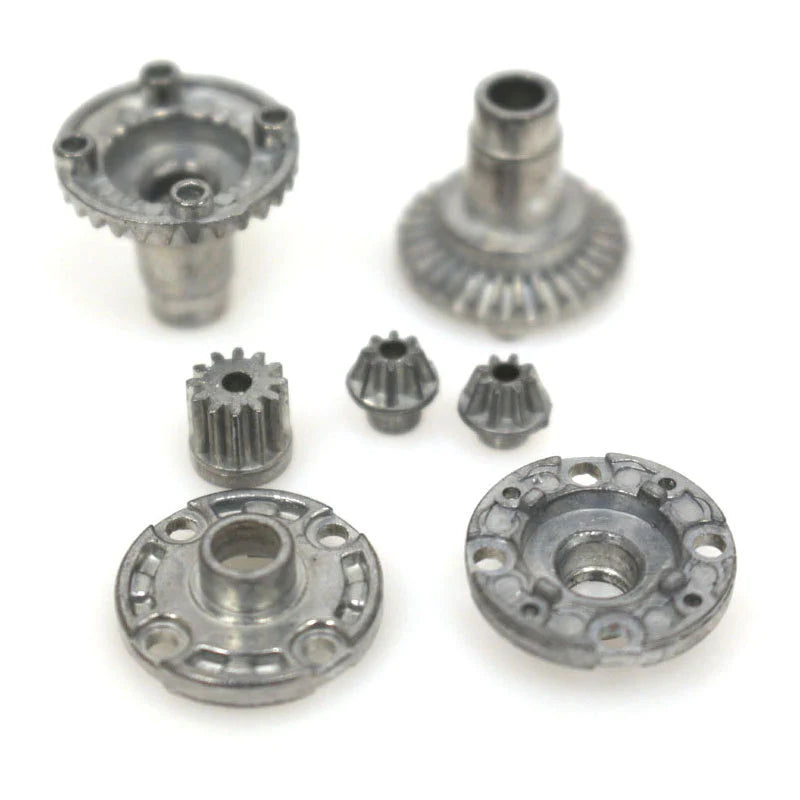 Diff Case Housing, Drive Gears & Motor Pinion; Mini Trek| Eugene Toy ...