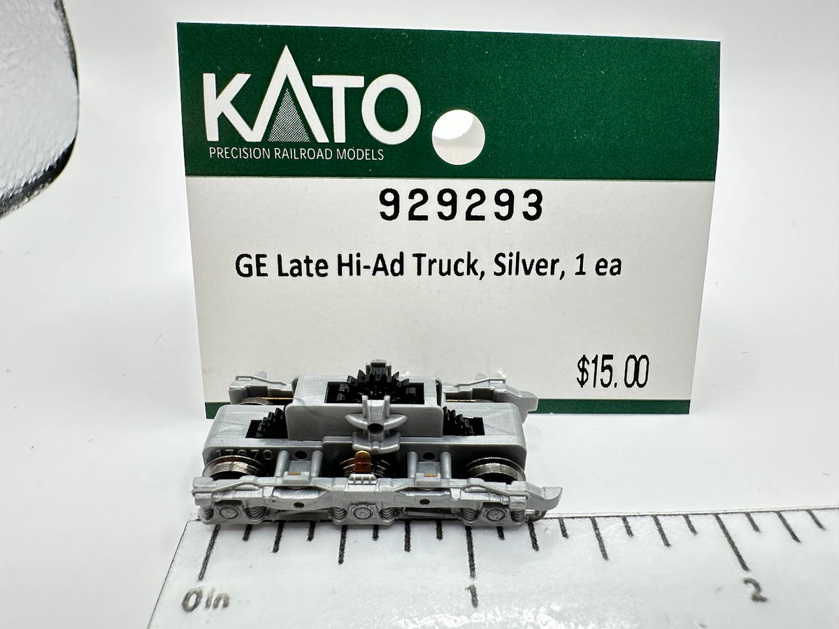 GE Late Hi-Ad Truck, Silver (N-Scale)| Eugene Toy & Hobby