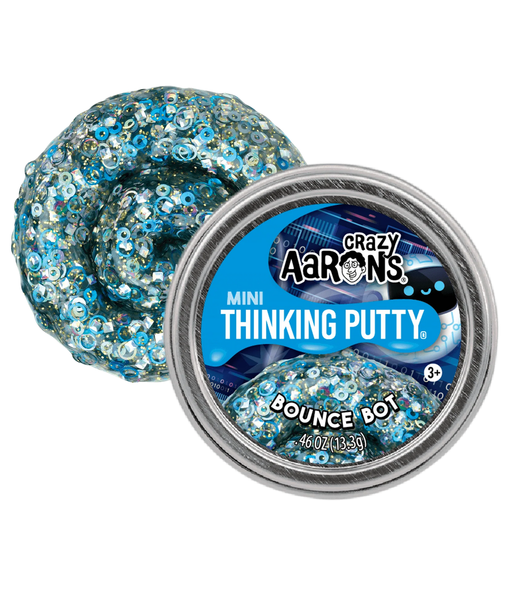 Bounce Bot Thinking Putty Mini Tin (.47 oz)| Eugene Toy & Hobby