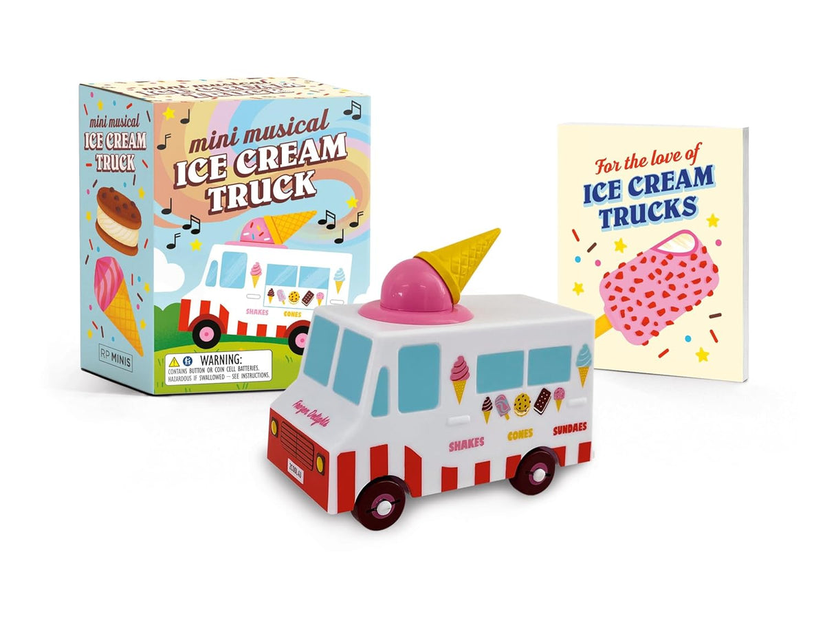Mini Kit: Desktop Mini Ice Cream Truck| Eugene Toy & Hobby