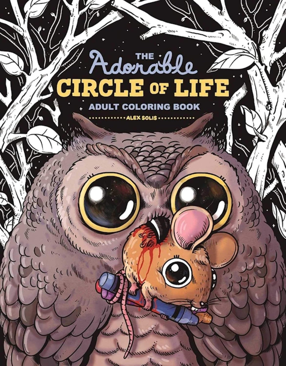 The Adorable Circle of Life Coloring Book| Eugene Toy & Hobby