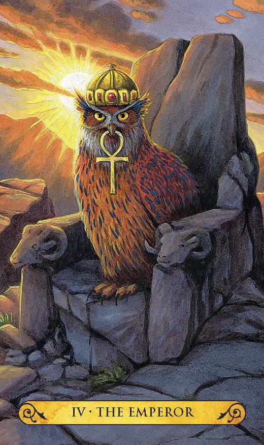 Tarot Of The Owls Mini Deck| Eugene Toy & Hobby