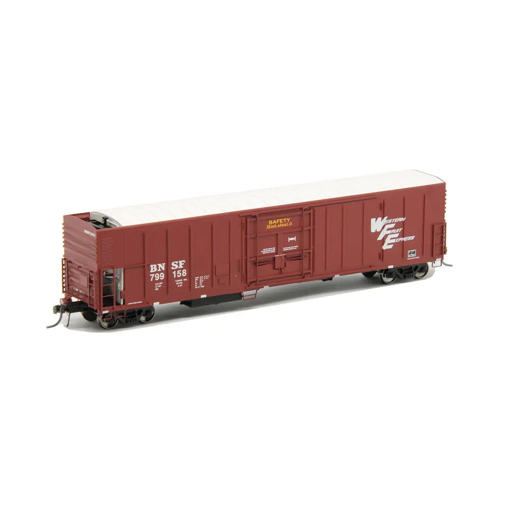 N R-70-20 Refrigerator Car - BNSF - Late - Modernized with Carrier A/C ...