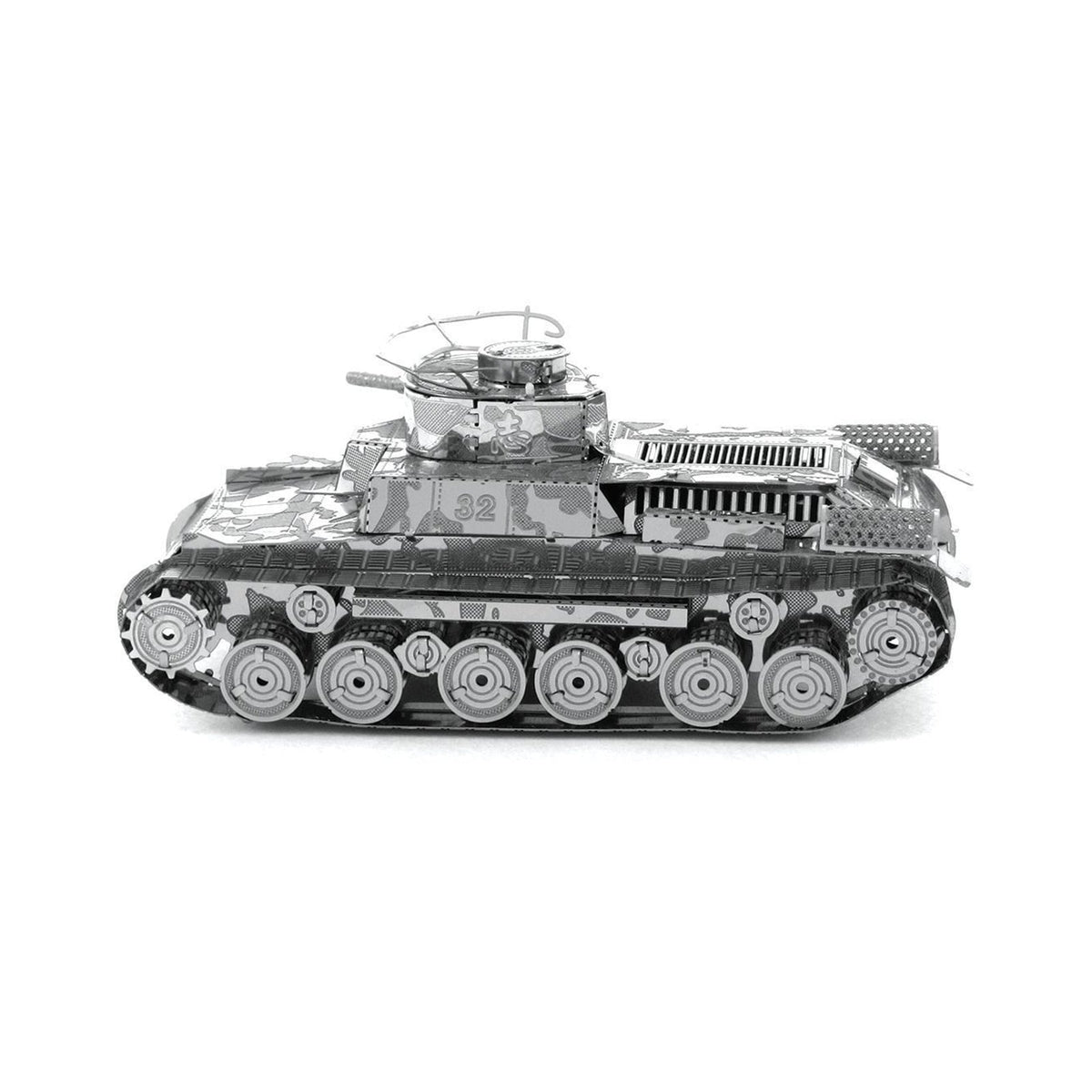 Metal Earth Chi Ha Tank Model Kit MMS202| Eugene Toy & Hobby