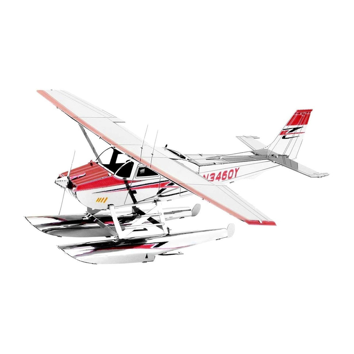 Metal Earth Cessna 182 Floatplane Model Kit| Eugene Toy & Hobby