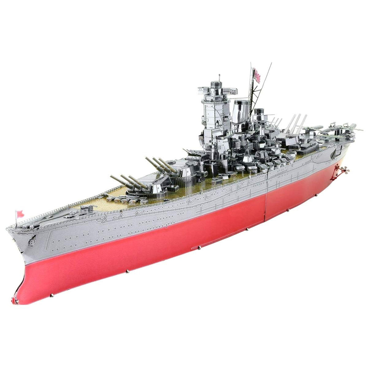 Metal Earth Iconx Yamato Battleship Steel Model Kit| Eugene Toy & Hobby