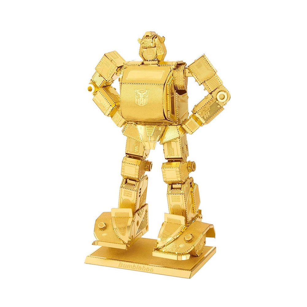 Metal Earth Transformers Bumblebee Gold Version Steel Model Kit| Eugene ...