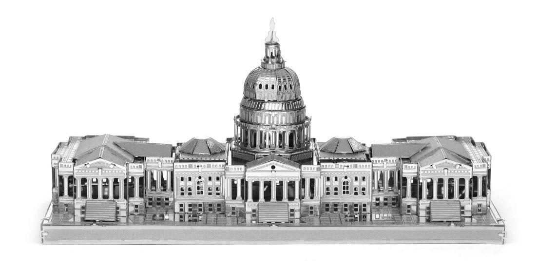 Metal Earth United States Capitol Building Model Kit| Eugene Toy & Hobby