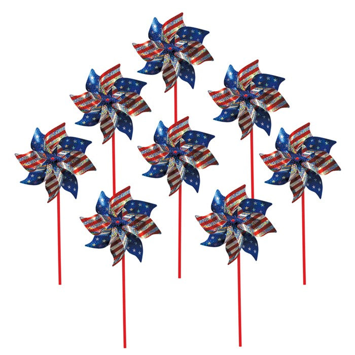 Assorted Pinwheels 8-Pieces| Eugene Toy & Hobby