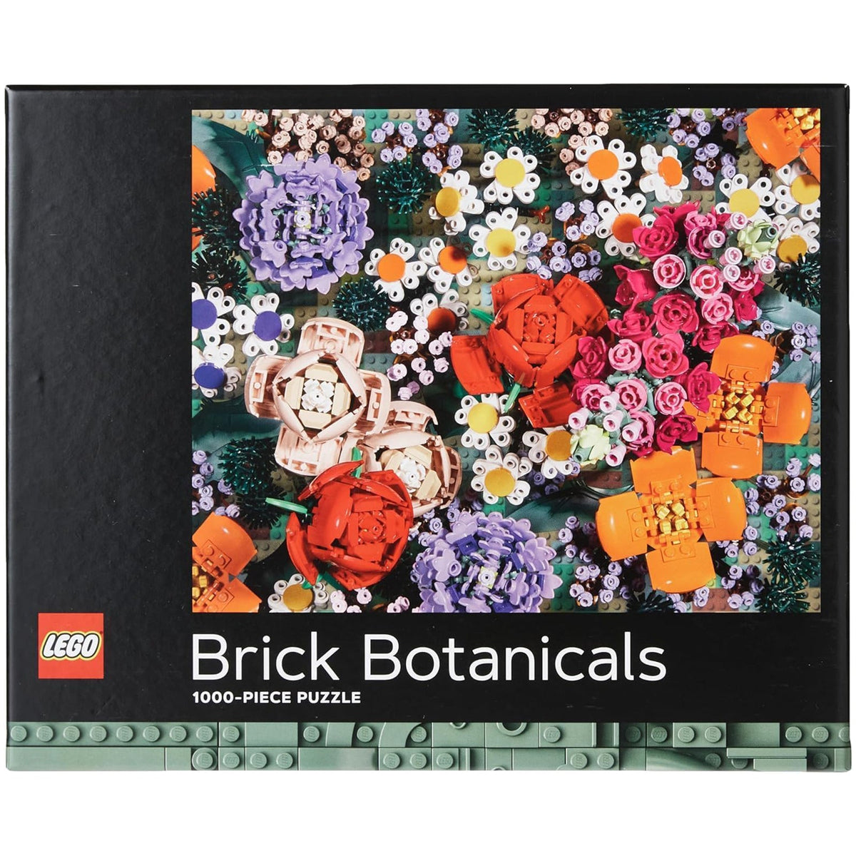 Chronicle Books LEGO Brick Botanicals 1000 Piece Puzzle| Eugene Toy & Hobby
