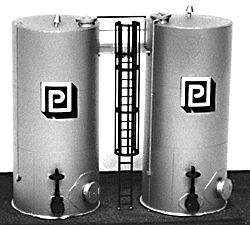 Side-By-Side Vertical Tanks -- Kit| Eugene Toy & Hobby