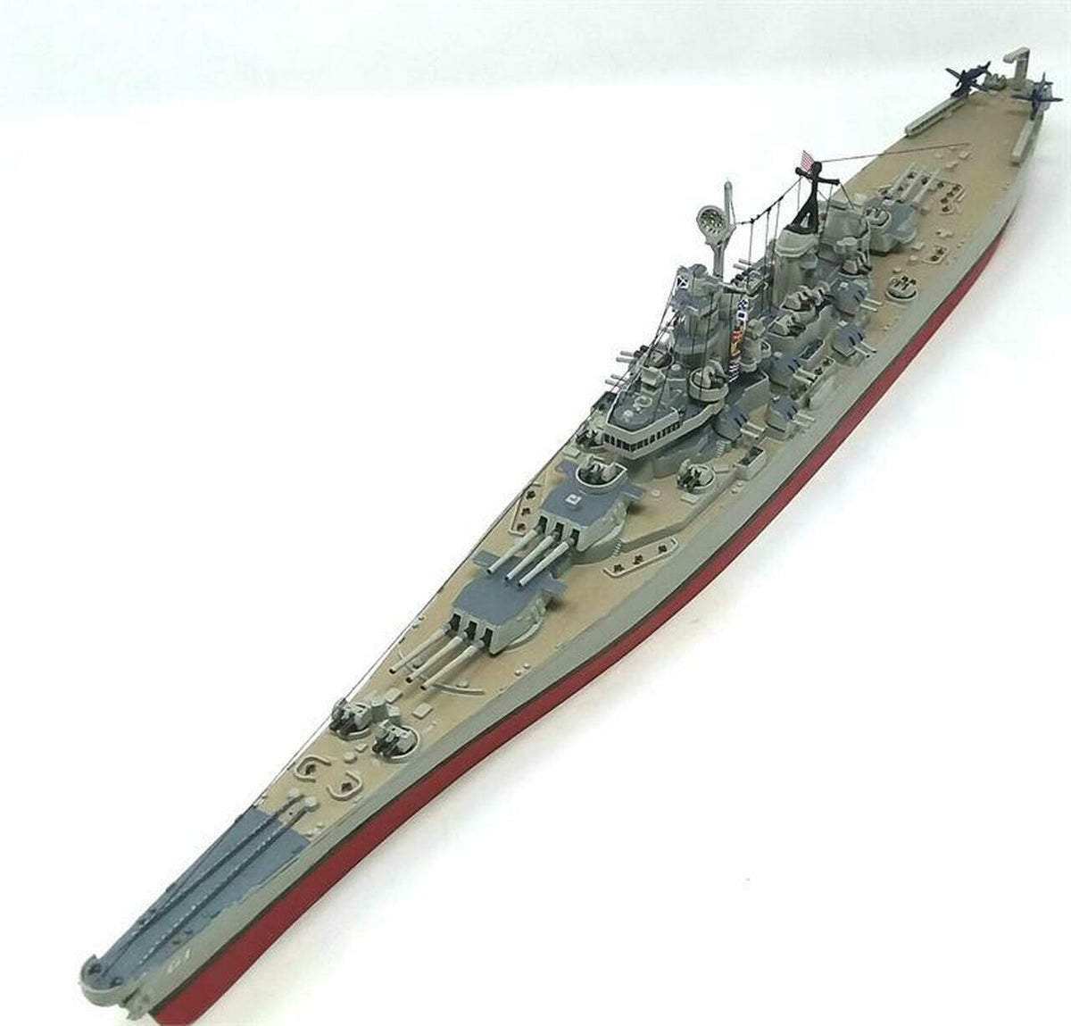 Atlantis USS Iowa Battleship 535th Scale Model Kit| Eugene Toy & Hobby