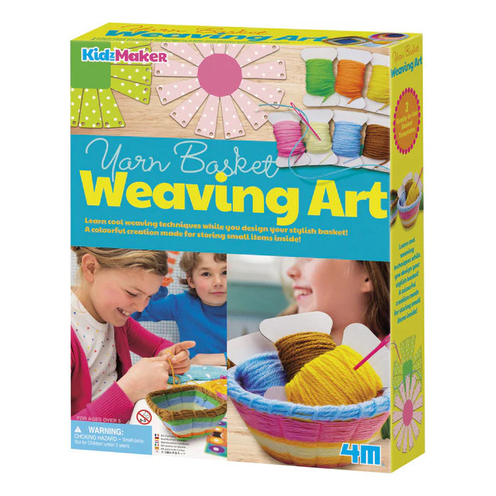 Yarn Basket - Weaving Art| Eugene Toy & Hobby