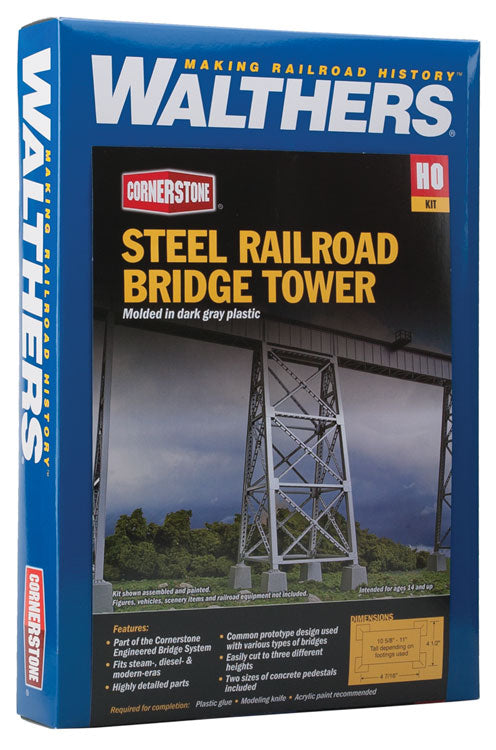 Steel Railroad Bridge Tower| Eugene Toy & Hobby