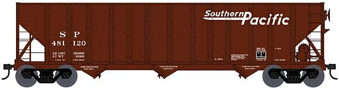 HO 100-Ton 3-Bay Open Hopper - Ready to Run -- Southern Pacific 481120 ...