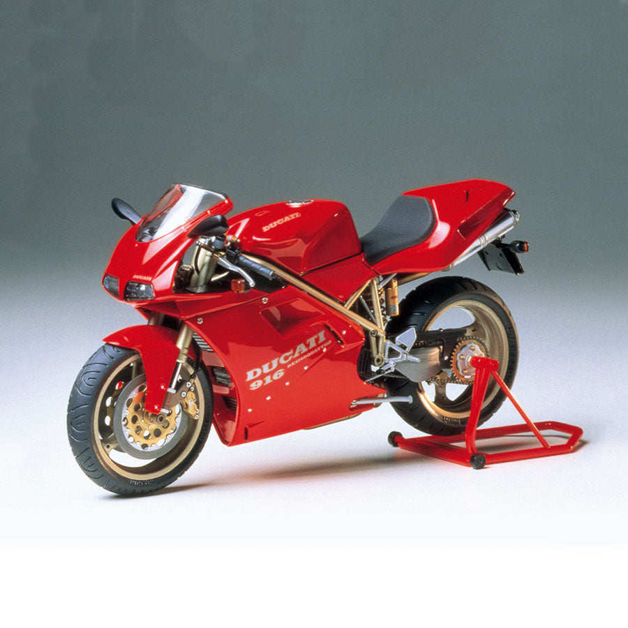Ducati 916 (1/12 Scale) Plastic Motorcycle Model Kit| Eugene Toy & Hobby