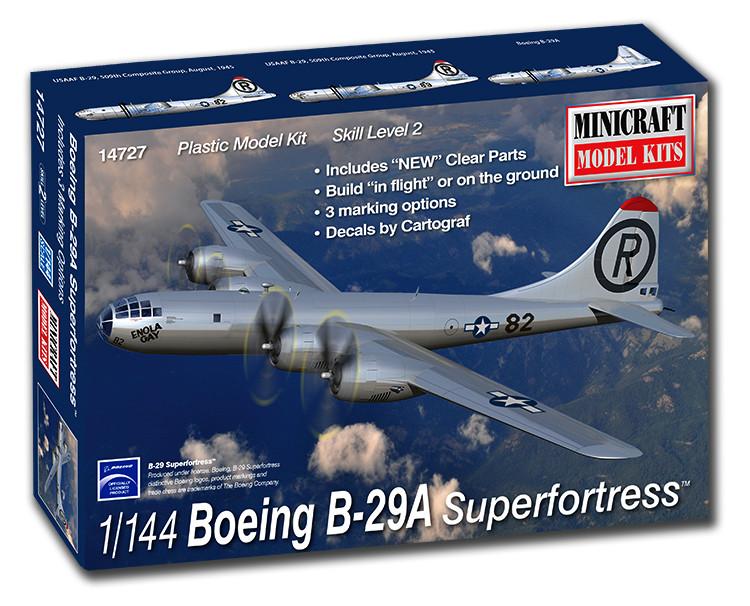 B29A Superfortress (1/144 Scale) Aircraft Model Kit| Eugene Toy & Hobby