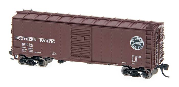 N 40' 12-Panel Boxcar - Ready to Run -- Southern Pacific (Boxcar Red ...