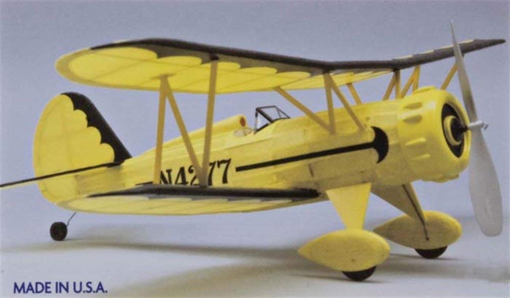 Waco YMF-5 18" Wingspan Aircraft Model Kit| Eugene Toy & Hobby